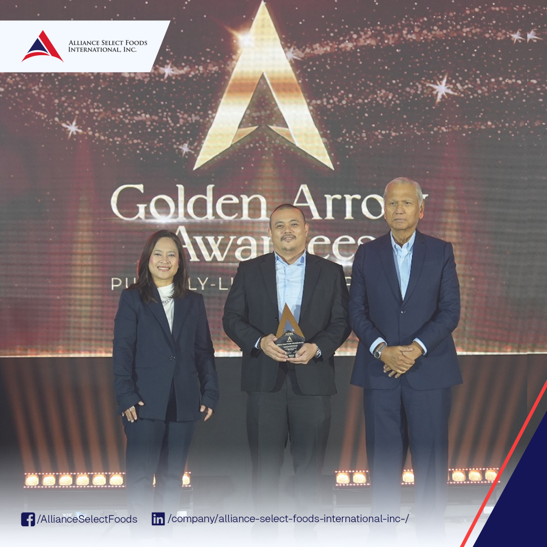 Alliance Select Foods Wins the Prestigious Golden Arrow Award for the ...